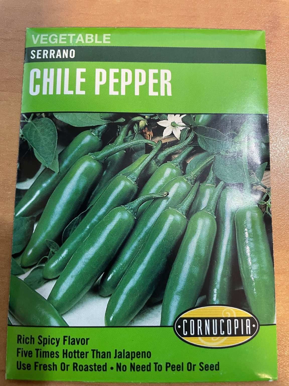CO Serrano Chile Pepper • Kiwi Nurseries Ltd