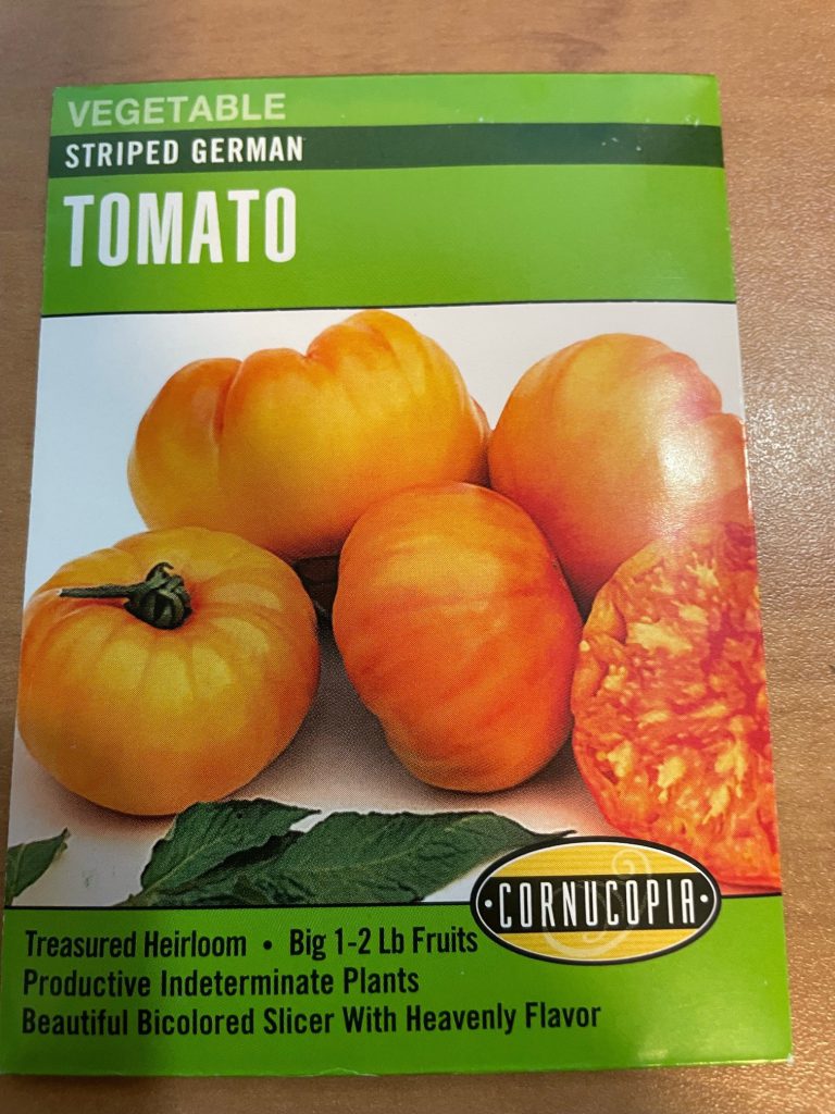 CO Striped German Tomato • Kiwi Nurseries Ltd