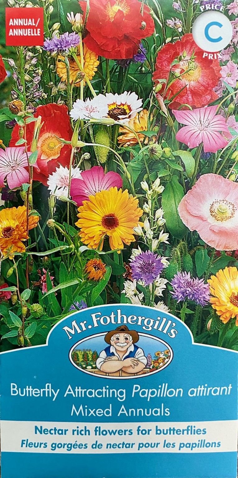 Mr. F Butterfly Attracting Mixed Annuals • Kiwi Nurseries Ltd